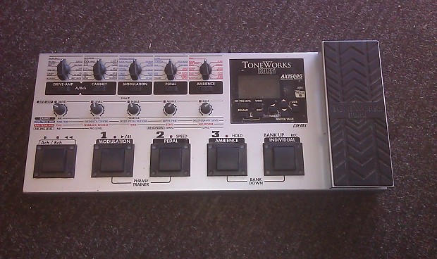 Korg Toneworks AX1500G Modeling Signal Guitar Multi-Effects | Reverb