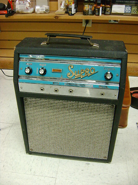 Valco Supro Trojan S6616 1960's w/ 1X10 speaker | Reverb