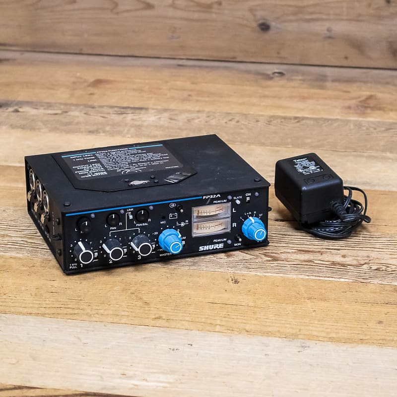 Shure FP32 3-Channel Field Mixer | Reverb