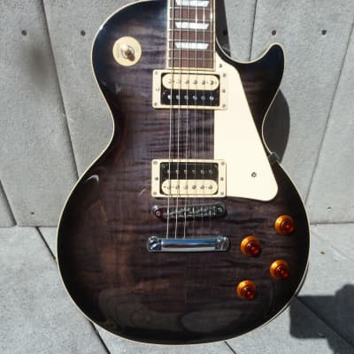 Gibson Les Paul Traditional Pro V 2022 AAA Flame Top Trans | Reverb