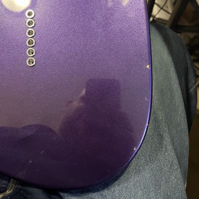 Warmoth Tele Deluxe 2020 Metallic Purple Frost | Reverb