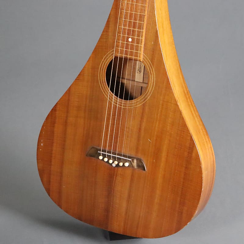1920s Weissenborn Style 1 Teardrop Hawaiian Steel Guitar With | Reverb