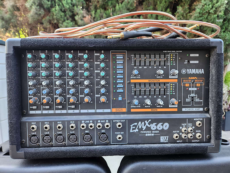 PA System-Yamaha Mixer-JBL Spkrs- Spkr Stands, cables | Reverb