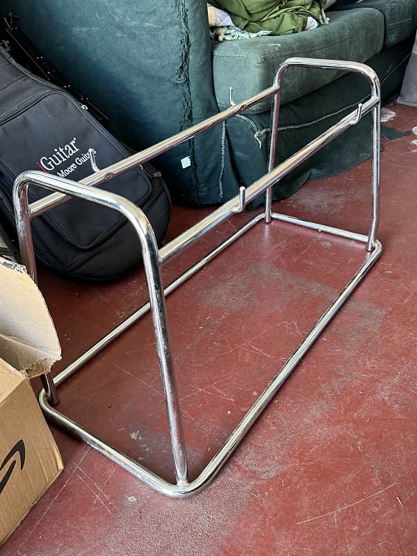 AC30 Chrome Tubular Amp Stand from original Northcoast Jigs | Reverb