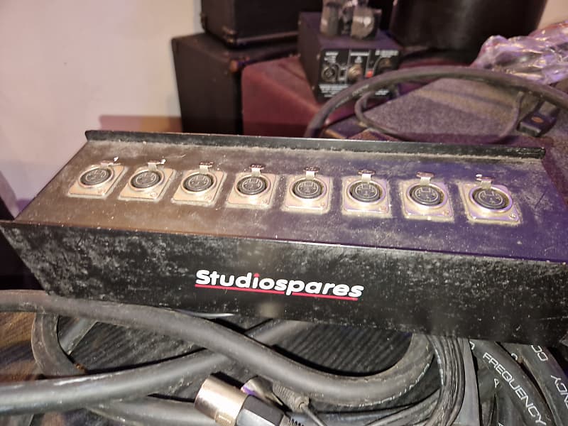 Studiospares 8 channel Stage Box - Black | Reverb