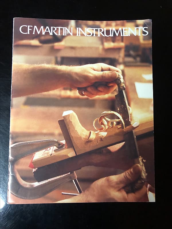 Martin Vintage CF Martin Catalog 1980's | Reverb