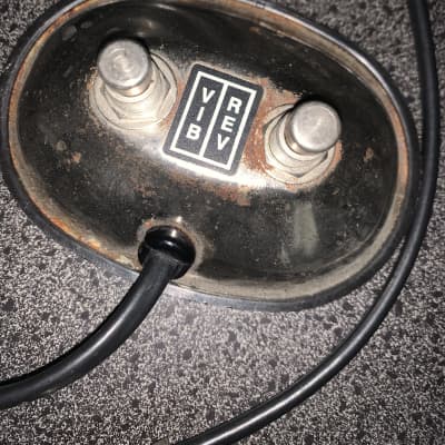 Fender Vibrato and reverb footswitch for twin reverb pro | Reverb