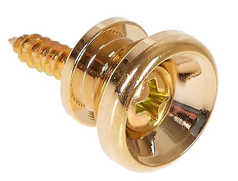 Taylor Strap Button & Screw Gold | Reverb