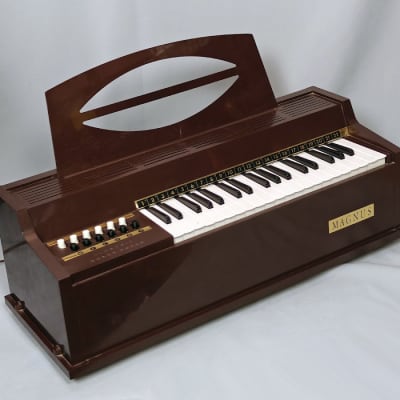 Magnus 391 Electric Chord Organ - 1970's - Brown | Reverb