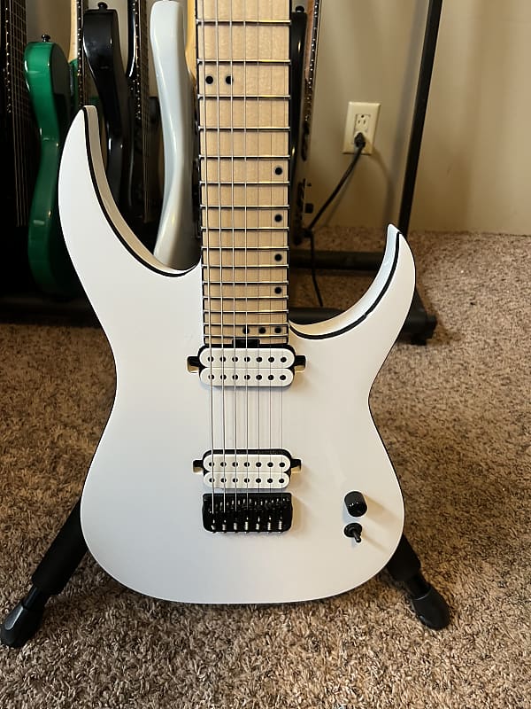 Schecter KM7 MKIII HYBRID Snowblind White | Reverb