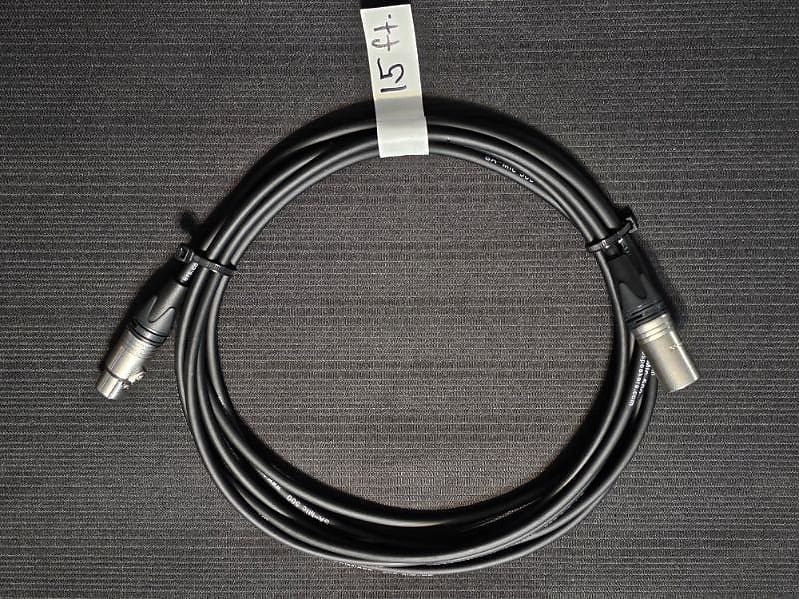 NEW 15ft. Microphone cable w/ Neutrik XLR | Reverb