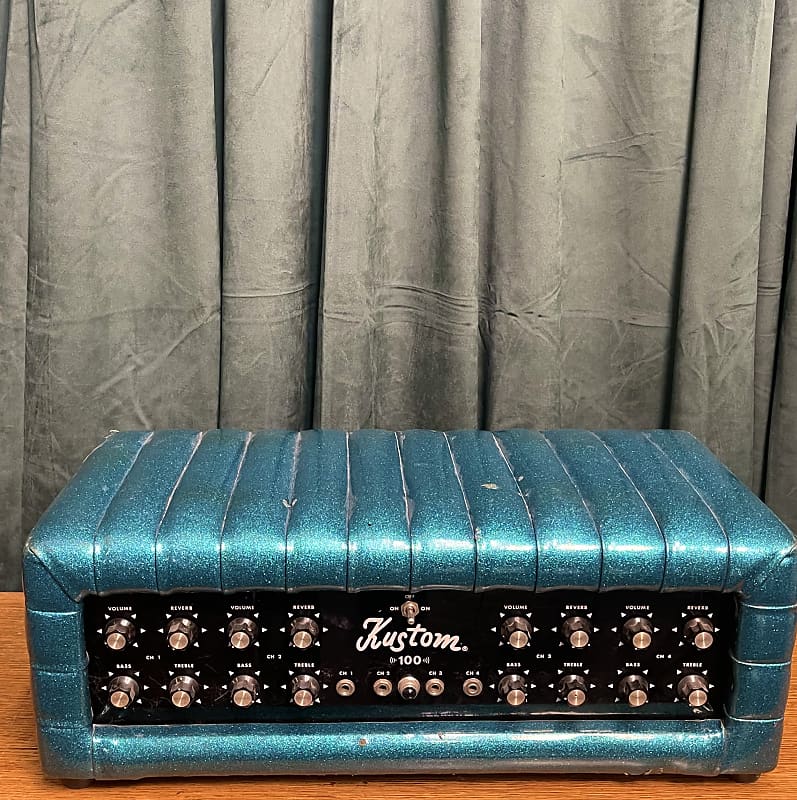 Kustom 100 Bass and Guitar Head | Reverb