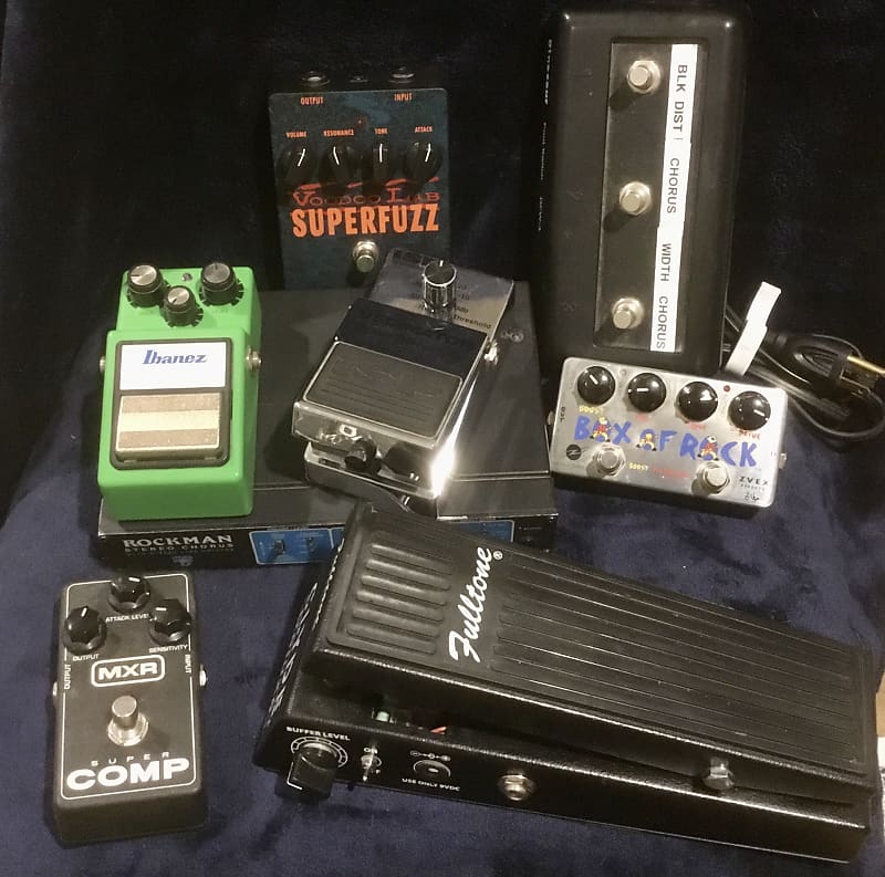 Pedal package with Tom Schultz Rockman Stereo Chorus | Reverb