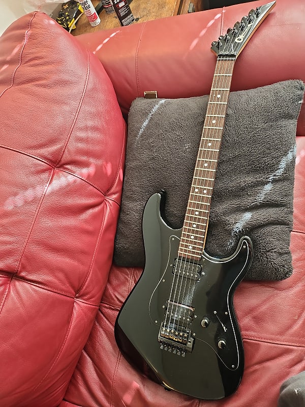 Charvel Model 3a 1986 RARE Black w/OHSC, Trem Arm, Hang Tags | Reverb