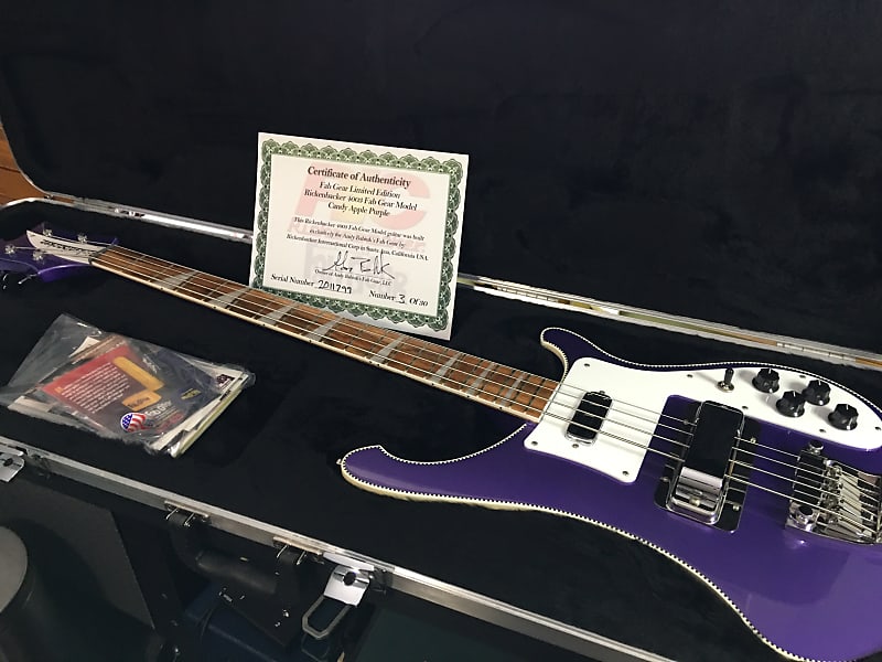 Rickenbacker 4003 Fab Gear LE Candy Apple Purple | Reverb