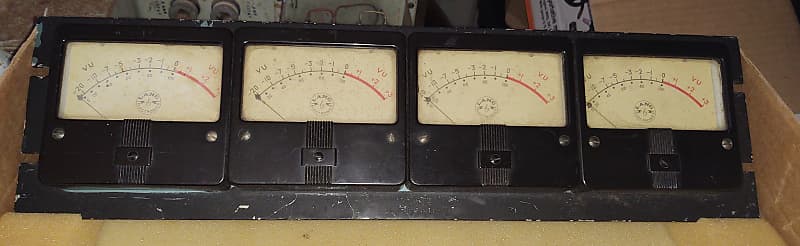 Very rare Lang Electronics 4 channel VU Meter | Reverb Australia
