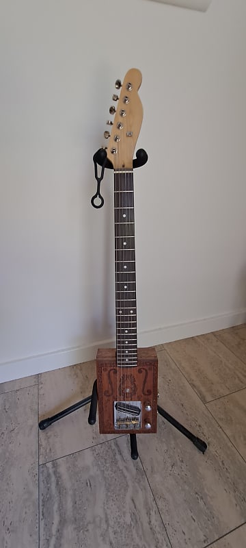 6 String Cigar Box Guitar 2019 Mahogany Custom Cigar Box | Reverb