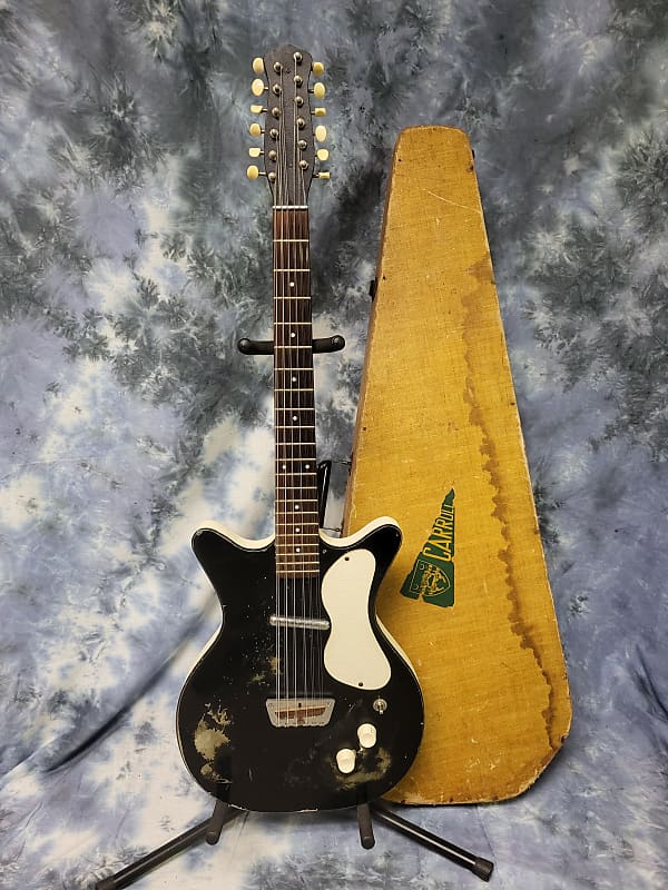 Video Demo Vintage RARE 1959 Danelectro Model 4011 Short Horn | Reverb