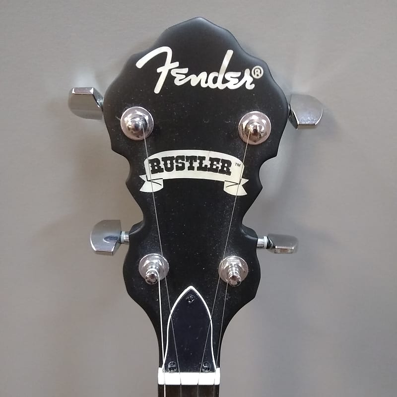 Fender Rustler 5 String Open Back Banjo Reverb