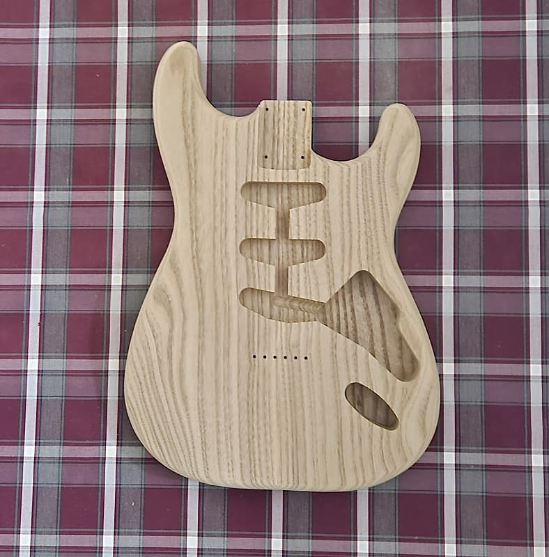 Woodtech Routing - 2 pc. Catalpa Hardtail Stratocaster Body - | Reverb
