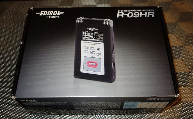 Edirol Roland R-09HR (ver.3.02) Portable Recorder | Reverb