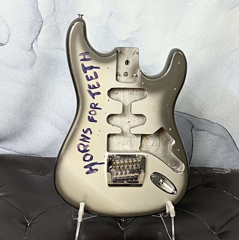 1980s Mako Import Stratocaster Body with Kahler Tremolo (MIJ? | Reverb