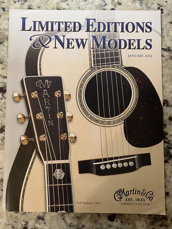 Martin Limited Edition New Models Catalog 2011 D-100 D-50 Koa | Reverb