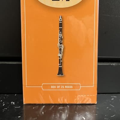 Rico B flat Clarinet Reeds 2 1/2 Hardness - Box of 25 | Reverb