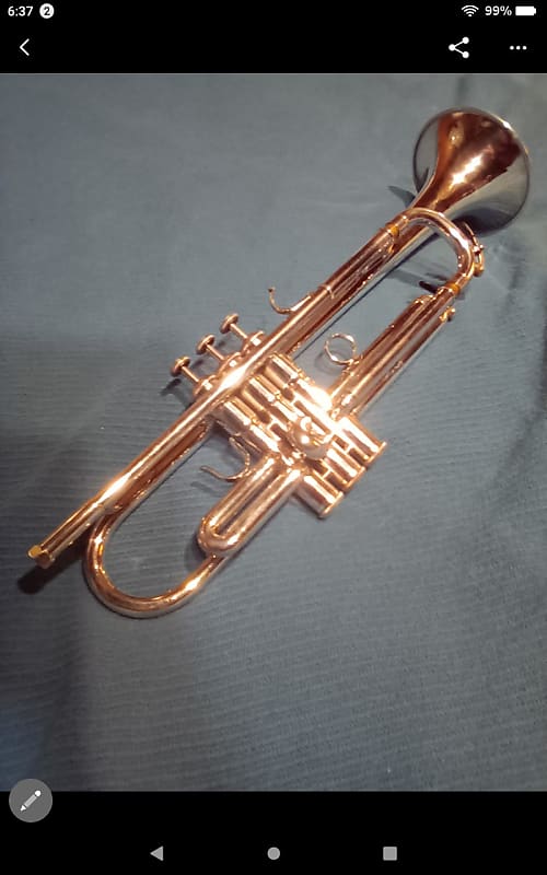 Besson International Trumpet -mid to late 90's - Silver | Reverb