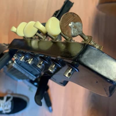 Weltron Teiscoish Jaguar style electric guitar 1960's Sunburt | Reverb