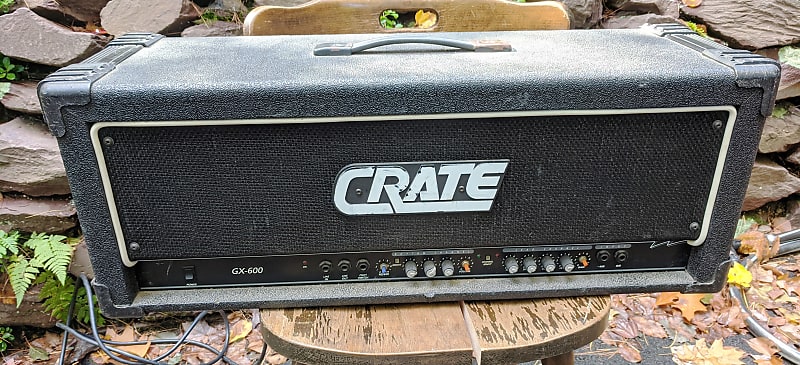 1990’s Crate GX-600 Guitar Amp Head, 2 Channels, 60w, Line | Reverb