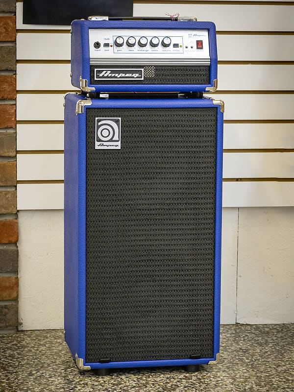 Ampeg SVT Micro Blue Set Ltd Mini Bass Stack | Reverb