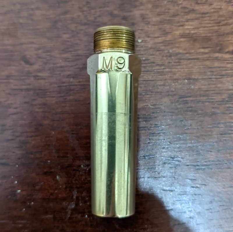 Doug Elliott Bass Trombone Mouthpiece M9 Shank Early-2000s - | Reverb