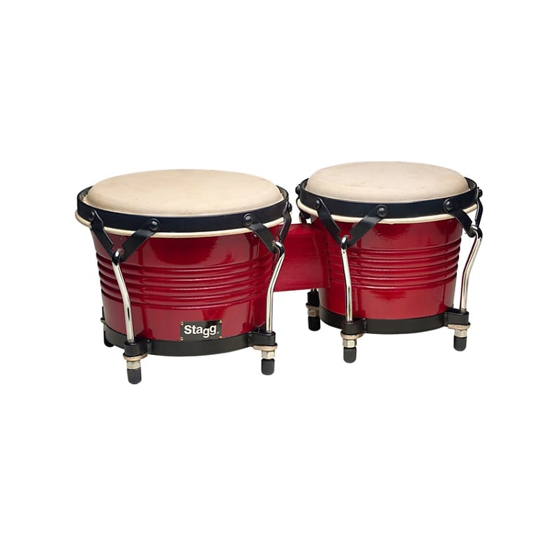 NEW Stagg BW-200-CH Bongo - Cherry | Reverb