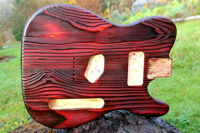 Telecaster body "barncaster", neck pickup SC, HB, CC, Strat | Reverb