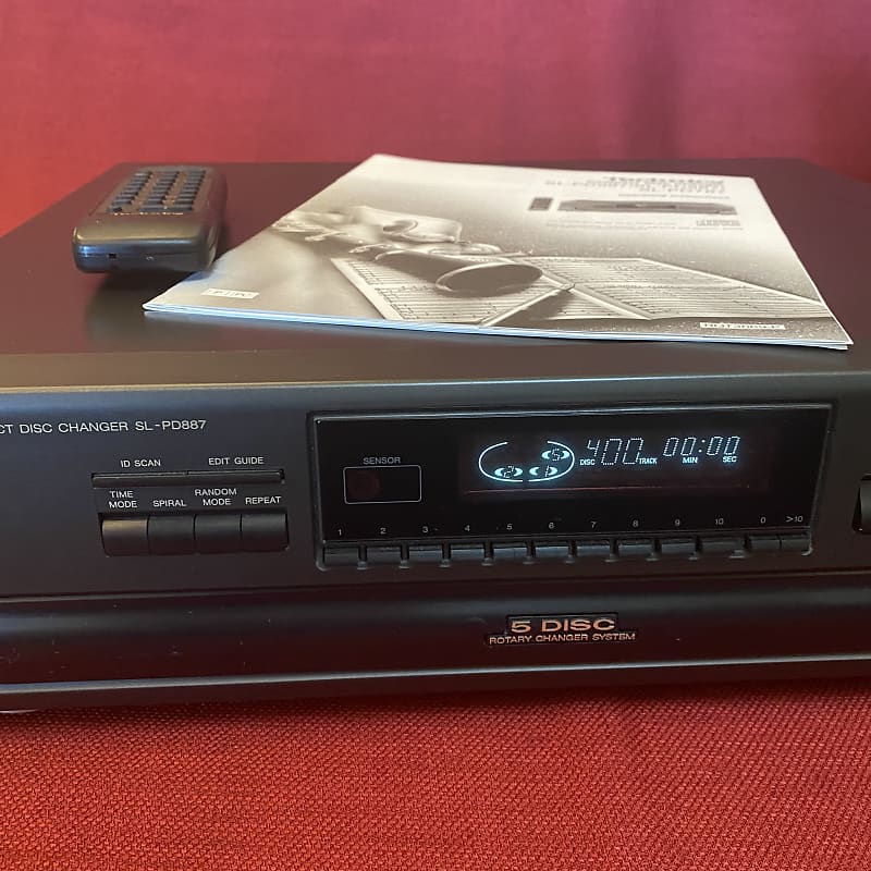 Technics Compact Disc Changer SL-PD887 | Reverb
