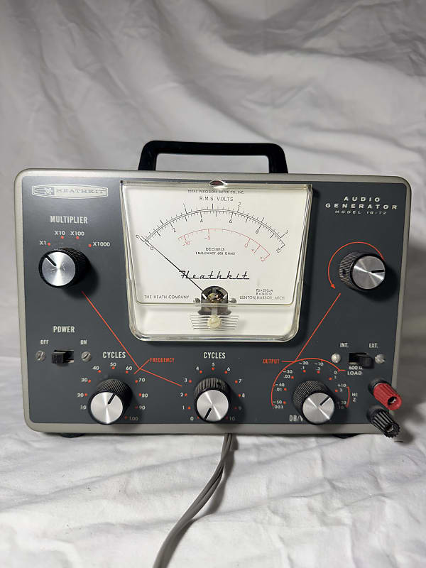 Heathkit IG-72 Audio Signal Generator | Reverb