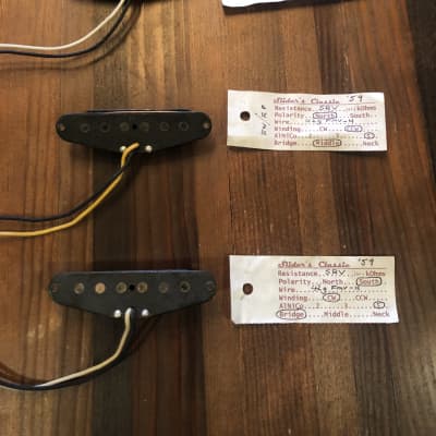 Sliders Pickups 59 SRV Stratocaster Pickups | Reverb
