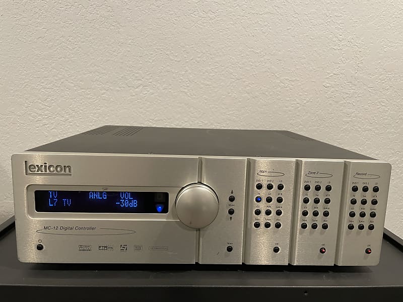 Lexicon MC-12 Digital Control Surround Sound Processor / | Reverb