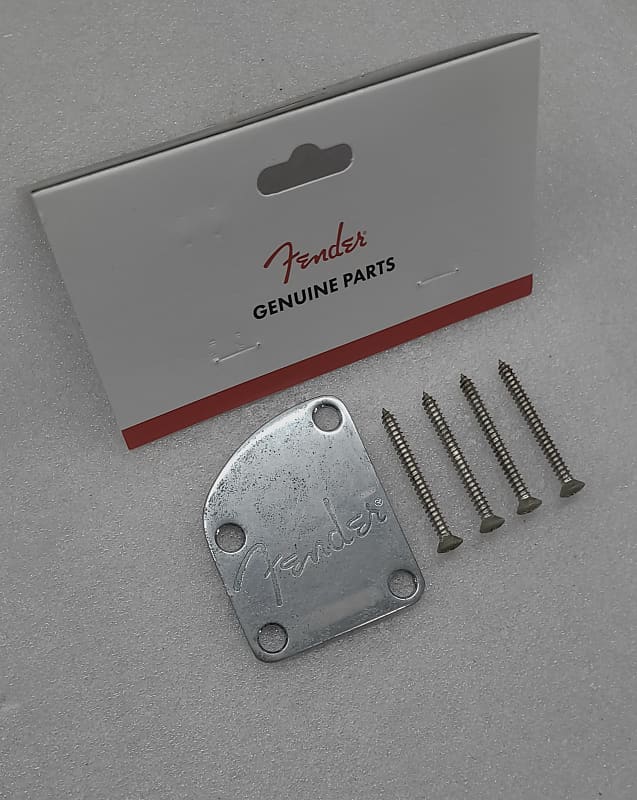 Aged Relic Chrome Genuine Fender Deluxe Series 4 Bolt | Reverb