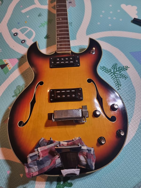 Conrad model:40096 late 60's/early 70's - Sunburst | Reverb