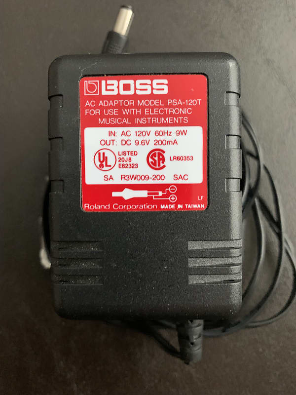 BOSS PSA-120T 9.6V 200mA Power Supply | Reverb