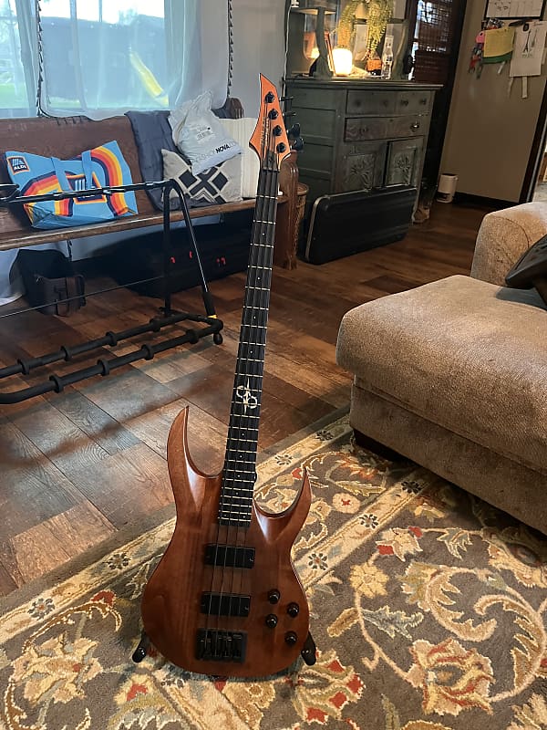 Solar Guitars Bass guitar 2020 - Natural Wood | Reverb