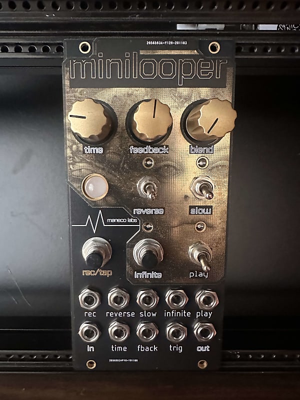 LNIB Maneco Labs Mini Looper Delay Eurorack EHX clone | Reverb