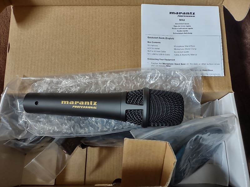 Marantz Professional M4U USB Condenser Microphone kit | Reverb