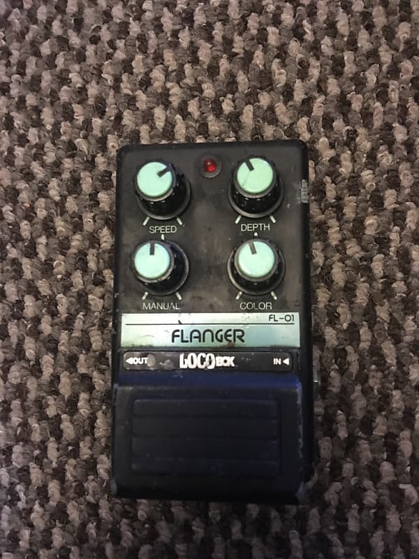 LocoBox FL-01 Flanger Vintage Analogue 1980s MIJ Japan | Reverb