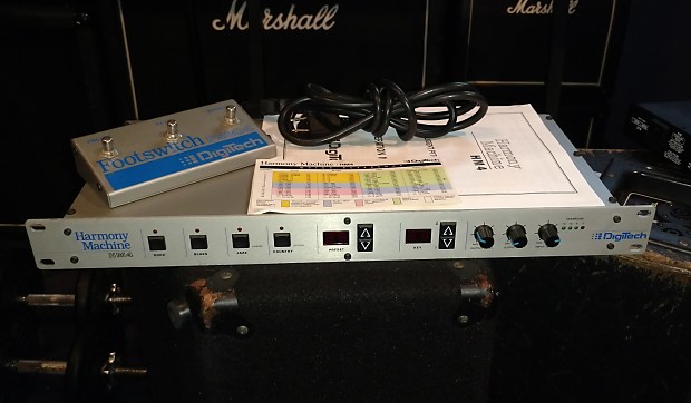 DigiTech HM4 Rackmount Harmony Machine Pitch Shifter, USA | Reverb