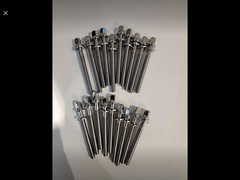 Chrome Tension Rods 2 Inch Pack of 20 - Chrome | Reverb