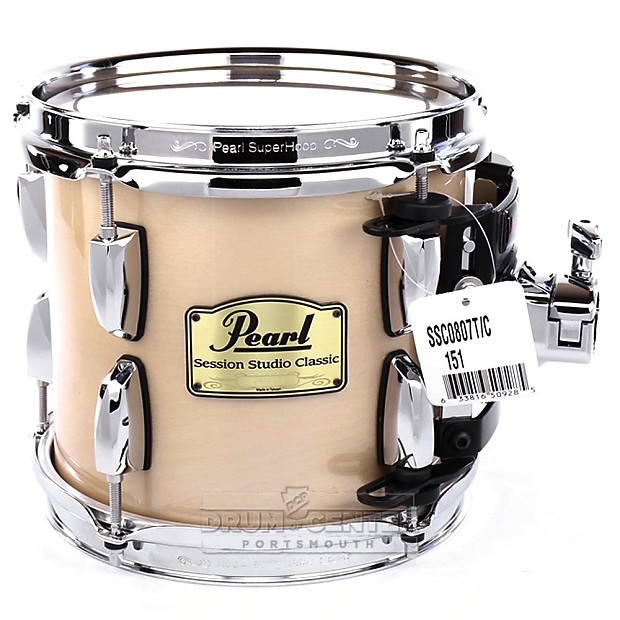 Pearl Session Studio Classic Tom 8x7 Platinum Mist | Reverb