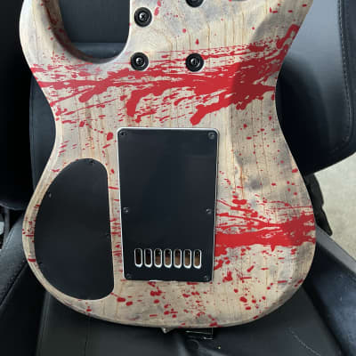 Kiesel Aries 7 2022 Red Blood Splatter | Reverb
